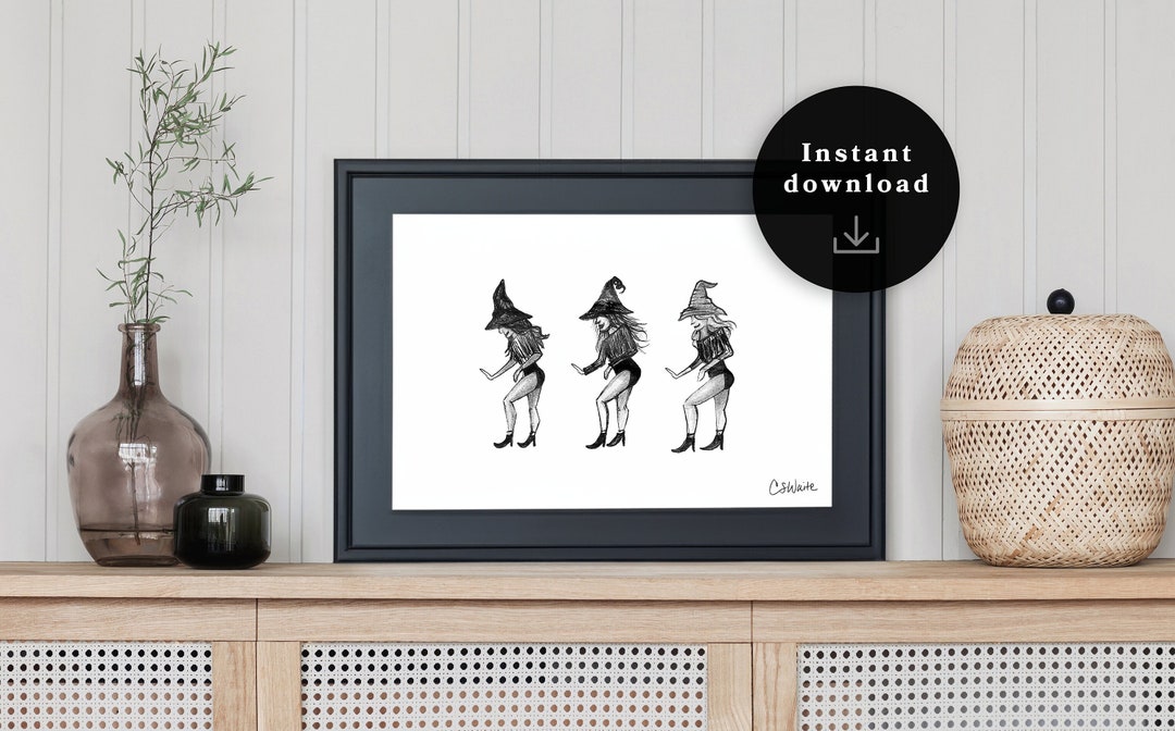 All the Single Witches - Instant Download - Etsy