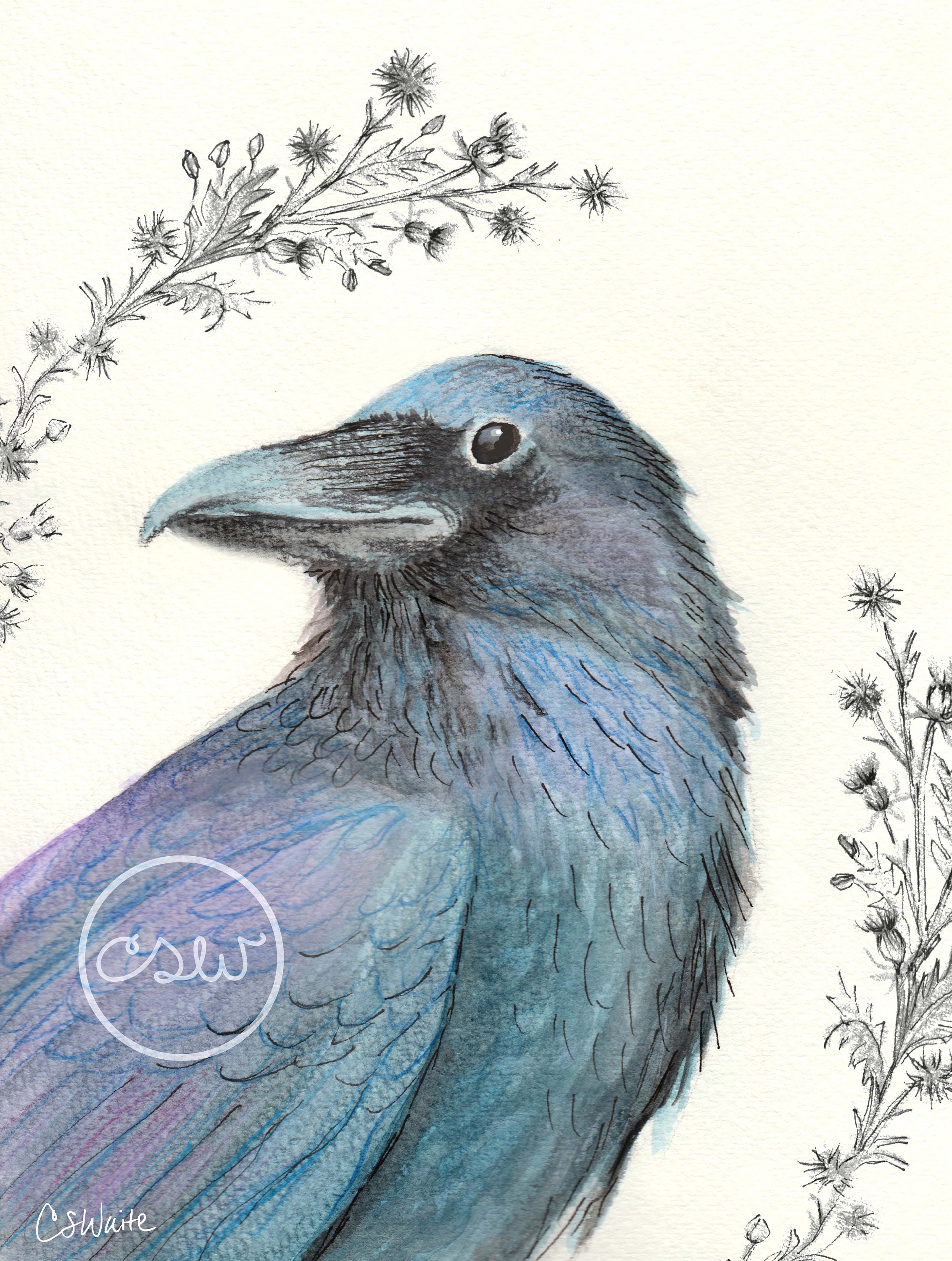 Raven Instant Download - Etsy