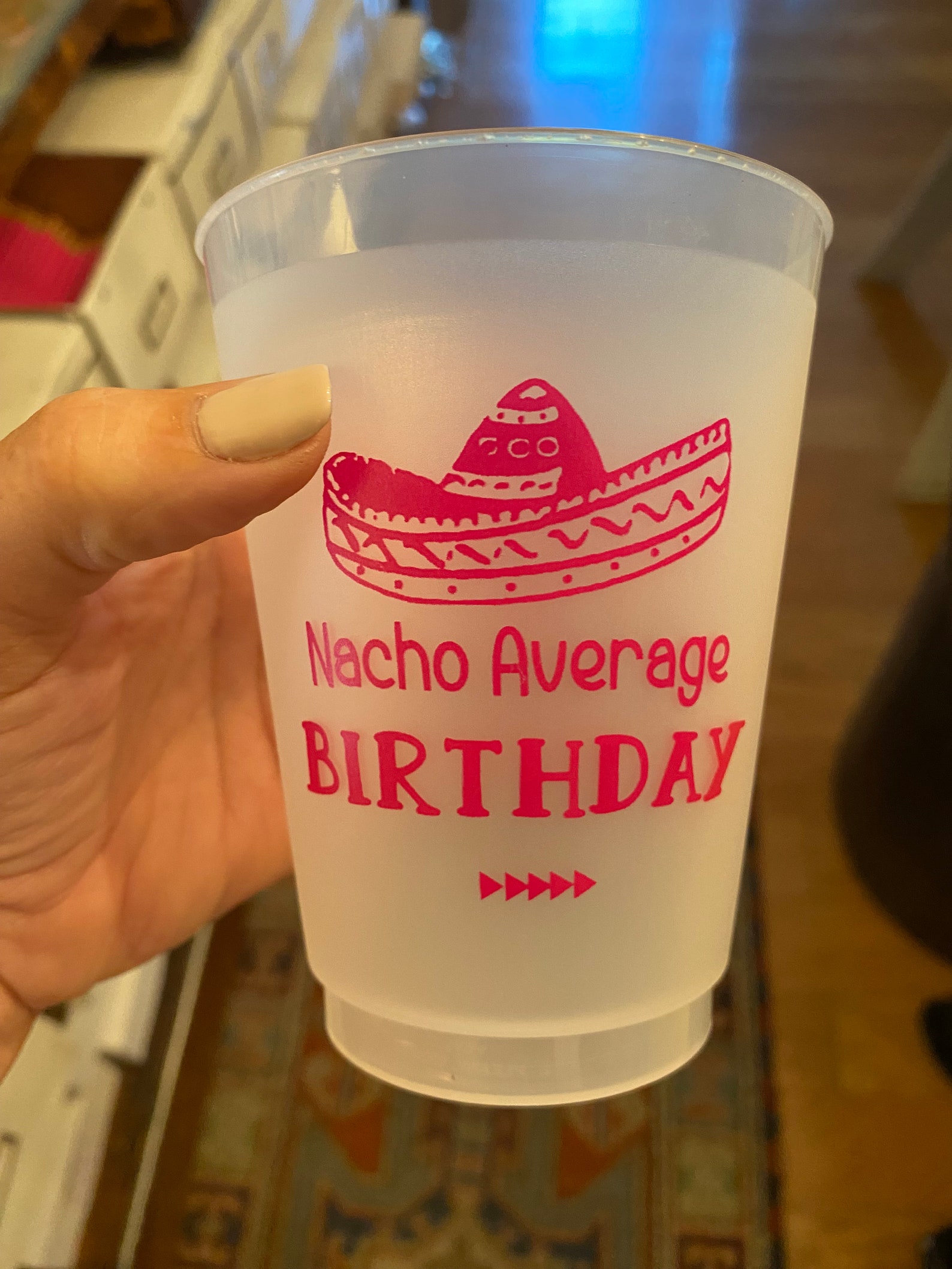 Personalized Disco Ball Party Cups: Monogrammed Shatterproof Frost Flex ...
