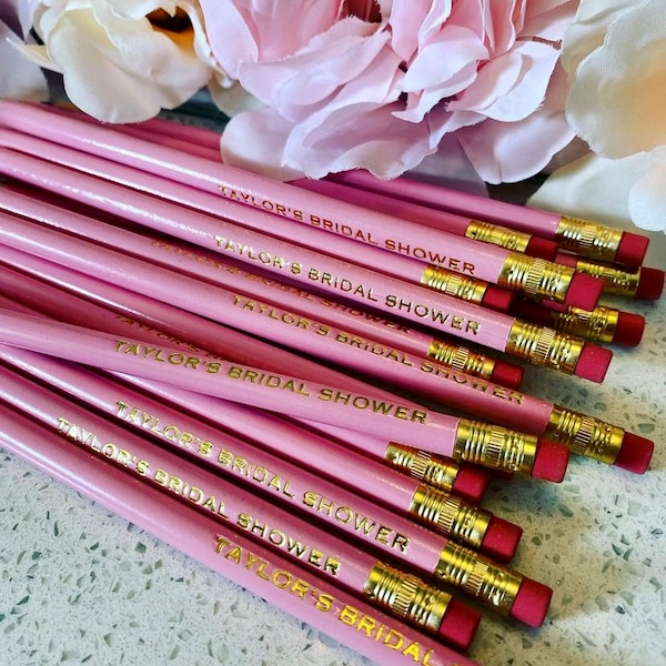 Personalized Pencils - Etsy