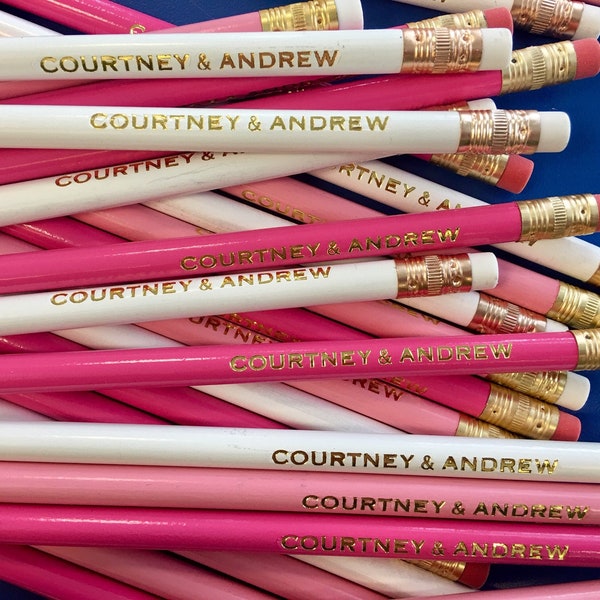 Personalized Pencils - Etsy