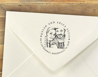 Wedding Rubber Stamp | Etsy