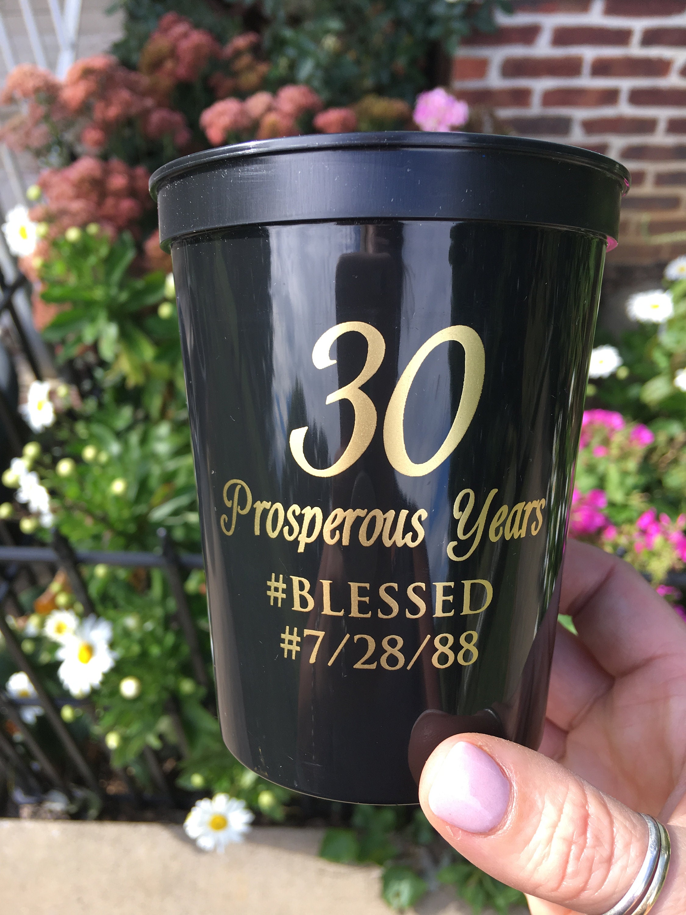 Birthday Cups Party Cups Custom Party Cups Party Supplies | Etsy