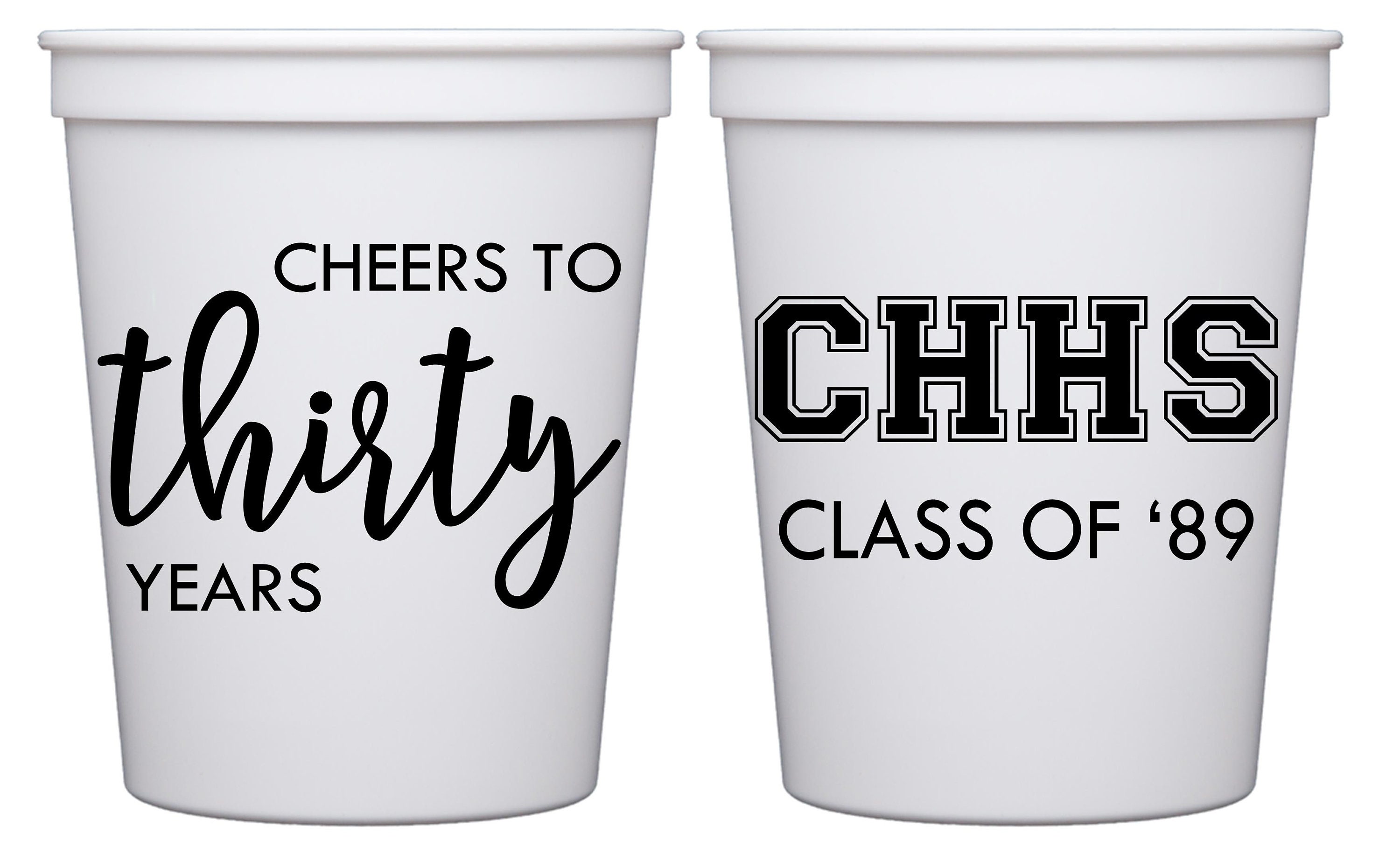 Class Reunion Custom Class Reunion Cup Plastic Cups Family | Etsy