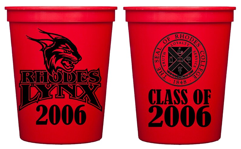 Class Reunion Cups Reusable Plastic Cups Custom High School - Etsy