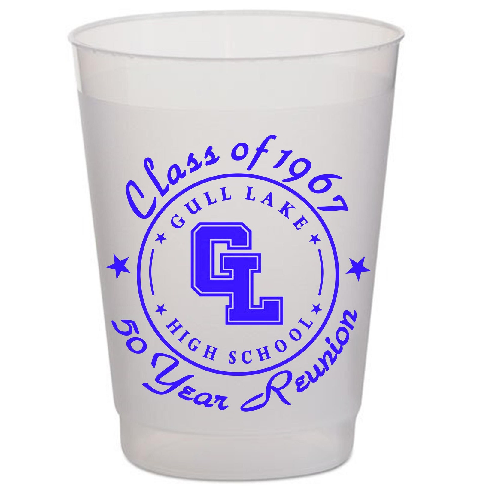 Class Reunion Cups Reusable Plastic Cups Custom High School | Etsy