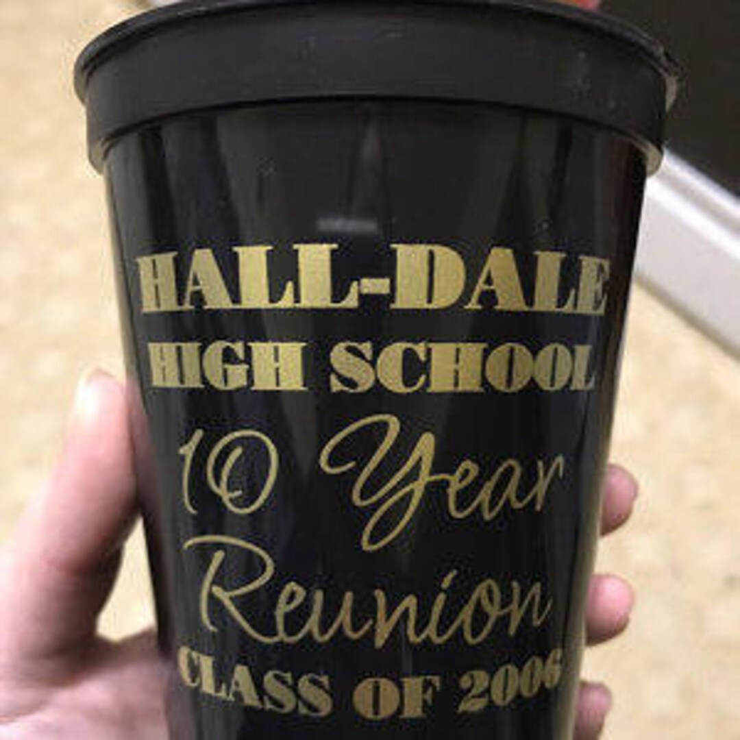Class Reunion, Custom Class Reunion Cup, Plastic Cups, Family Reunion ...