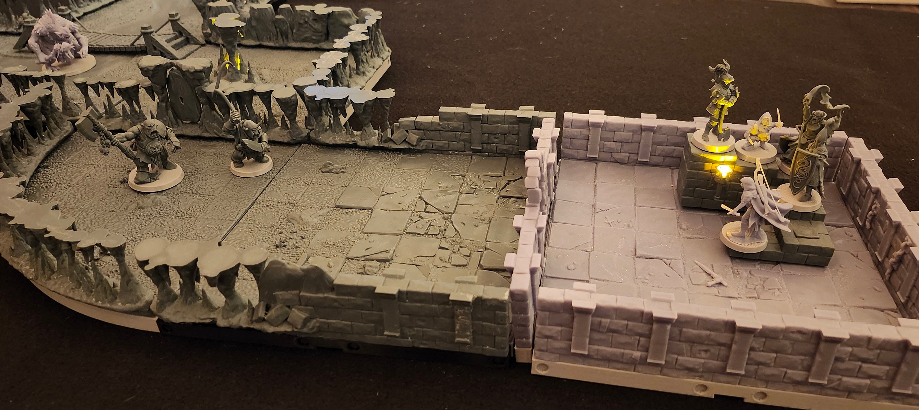 Modular Dungeon Cave Tiles Stls ONLY - Etsy