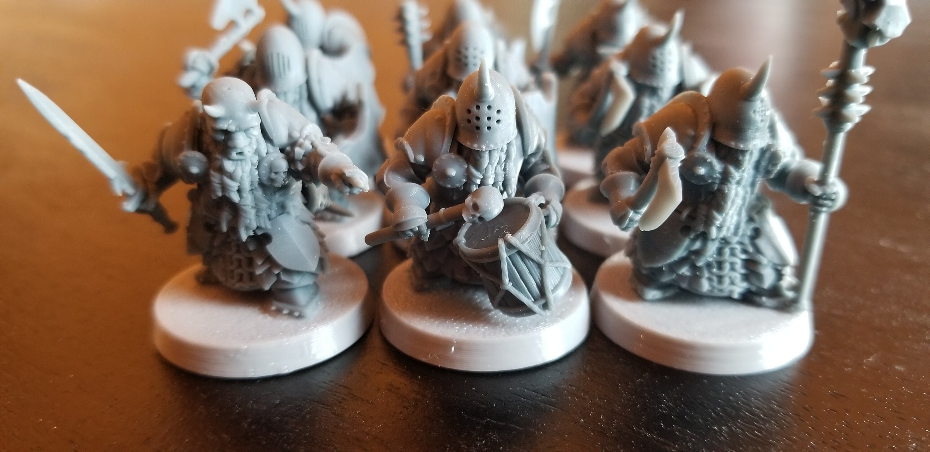 Evil Dwarf Inferno Guards 9X Includes Command Stls ONLY - Etsy