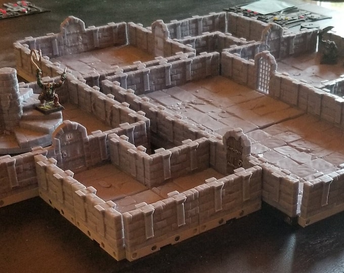 Dungeon Locks Full Dungeon Tile Set STL Files - Etsy