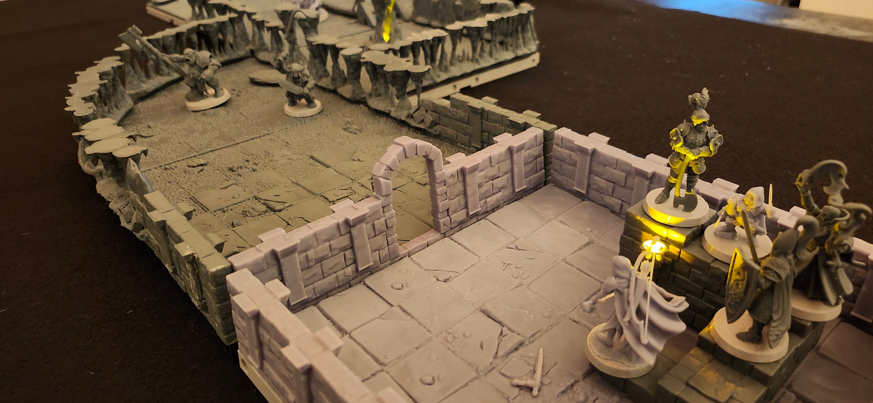 Modular Dungeon Cave Tiles Stls ONLY - Etsy