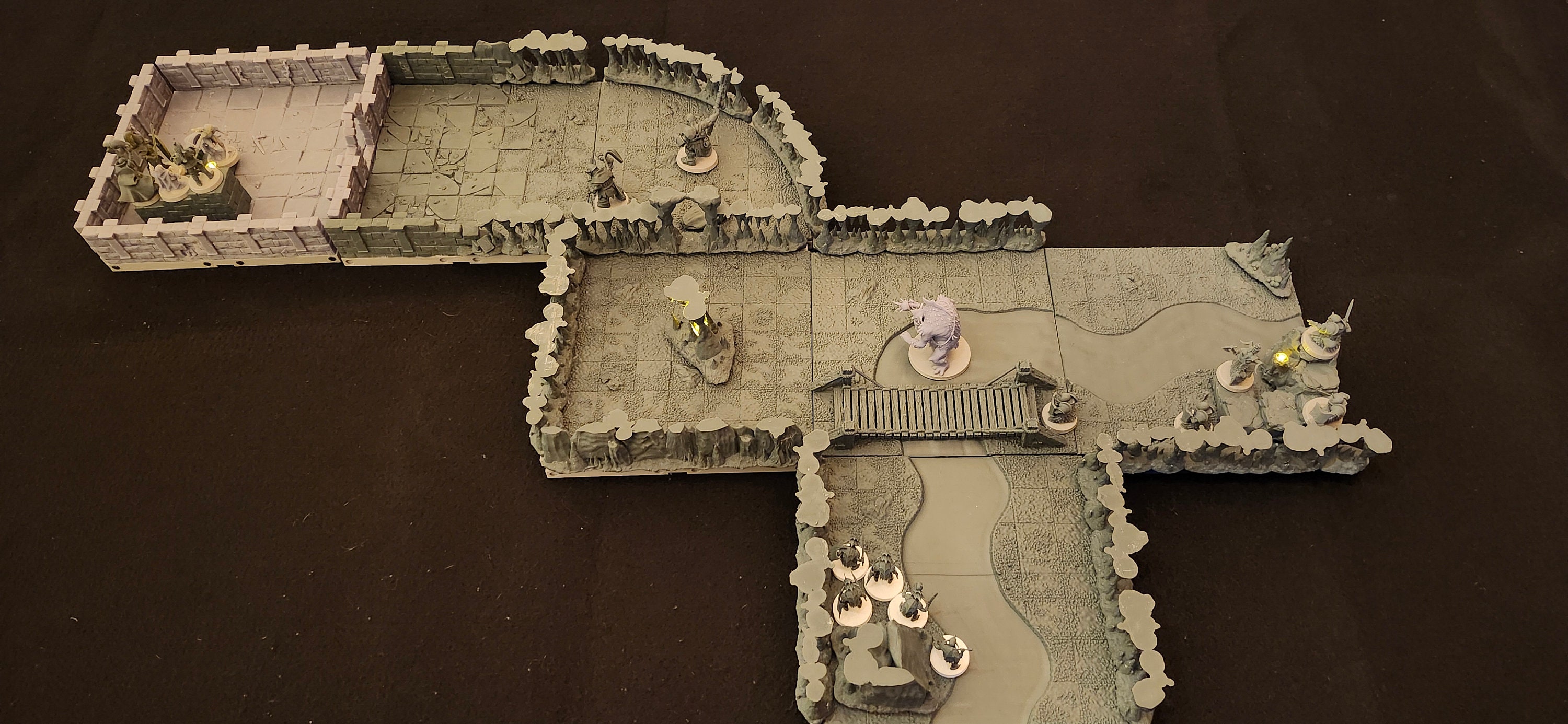 Modular Dungeon Cave Tiles Stls ONLY - Etsy