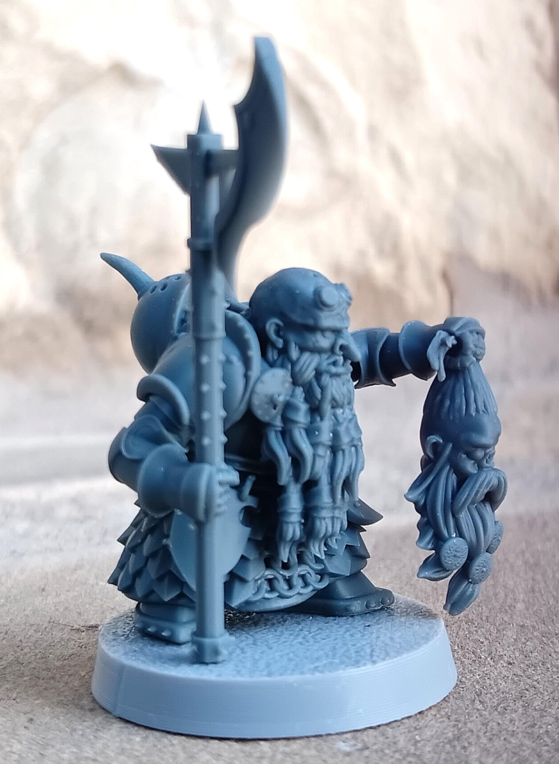 Evil Dwarf Inferno Guard Great Axes 9X Includes Command Stls ONLY - Etsy