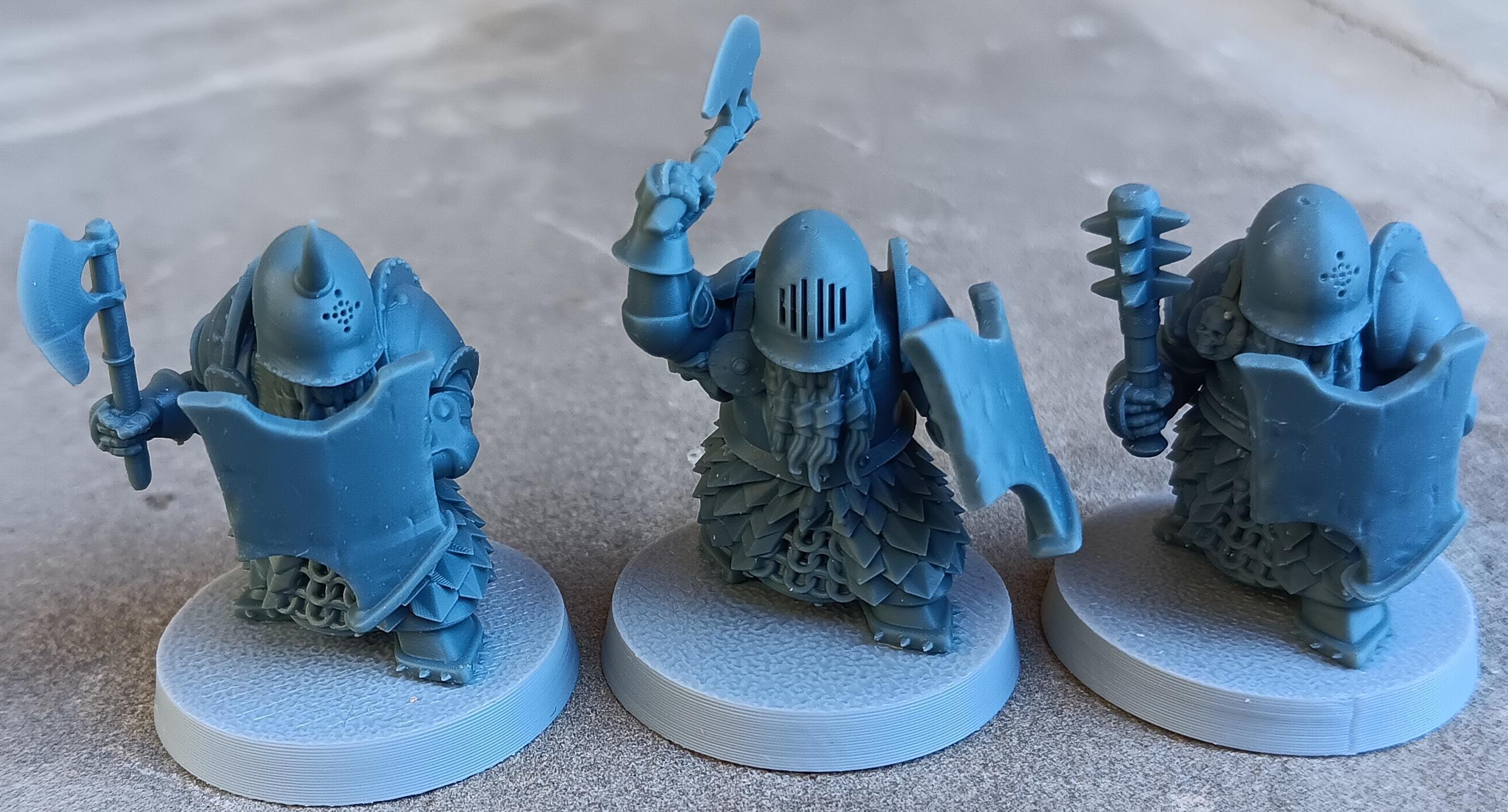 Evil Dwarf Inferno Guards 9X Includes Command Stls ONLY - Etsy UK