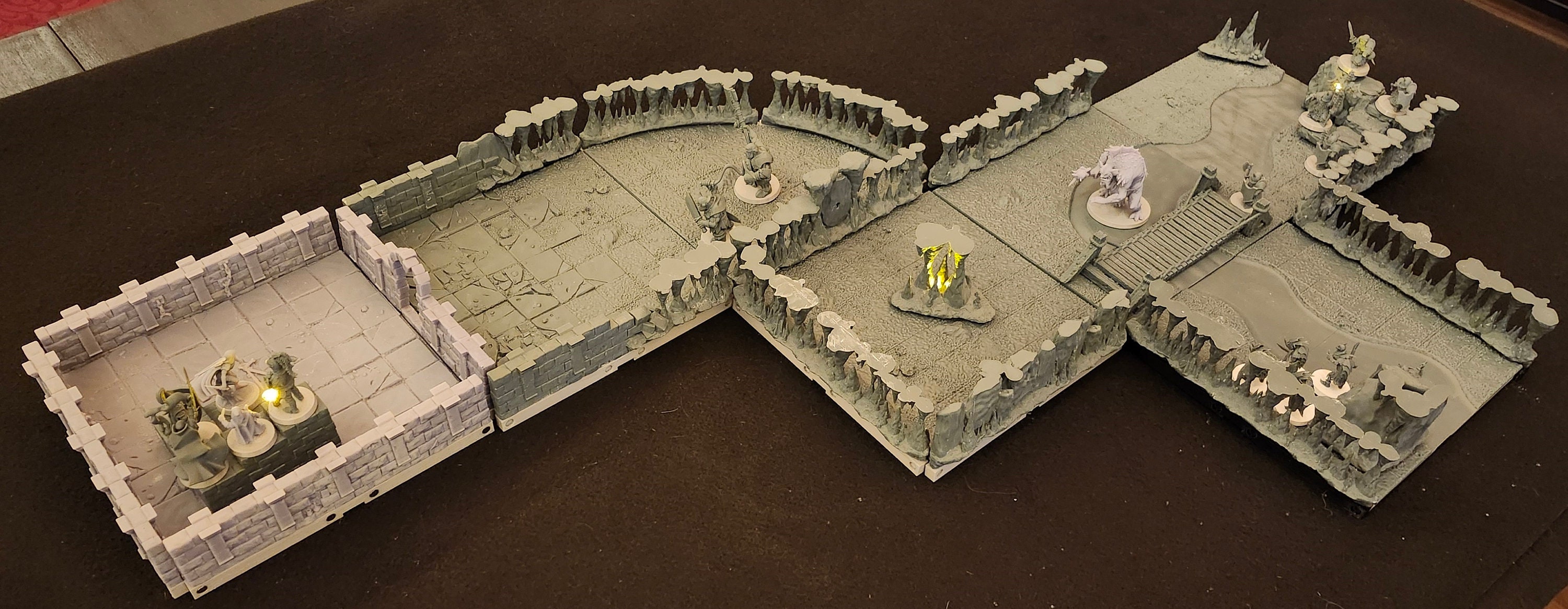 Modular Dungeon Cave Tiles Stls ONLY - Etsy