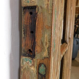 Antique Pair Mexican Old Doors-#59-primitive-rustic-44x91x2-headboard ...