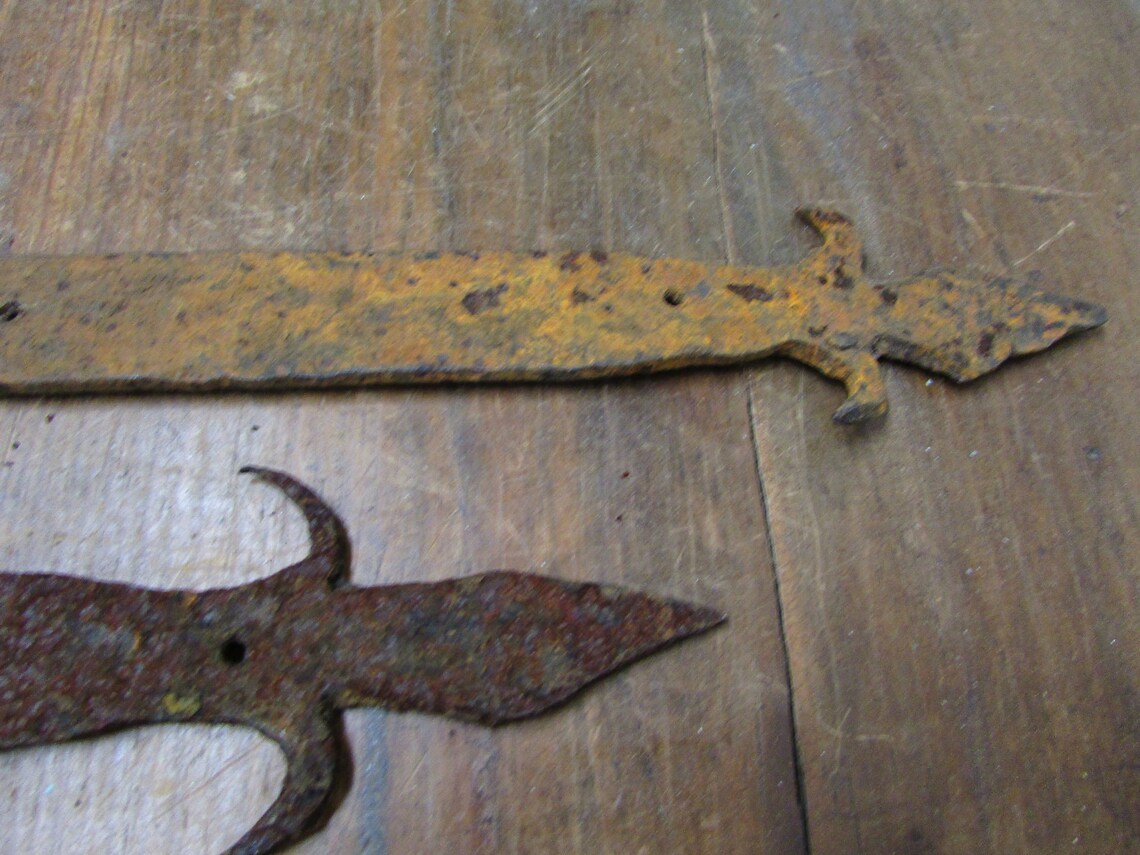 Rustic Door Hardware Set of 2square - Etsy