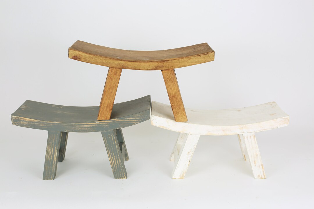 Sitter Stool-newborn Prop-baby Props-wood-handmade-18l X 8D X9h Inches ...