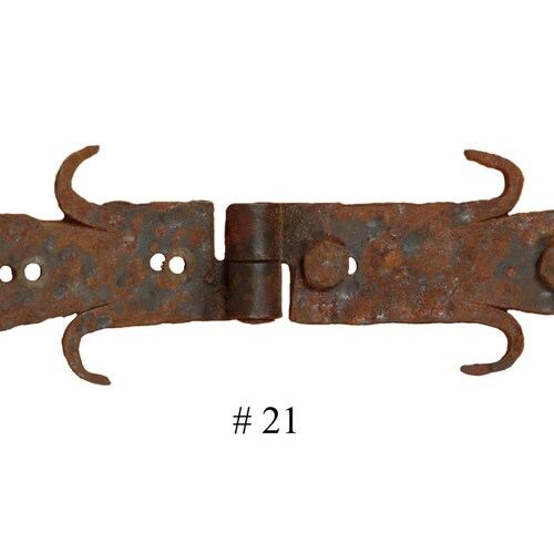 Rustic Door Hardware Iron Hinge 21-mexican-iron-hand - Etsy