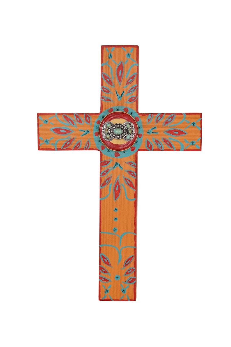 Concho Cross-11x17 Inches-mexican Folk - Etsy