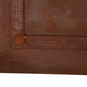 Rustic Iron-24x36 Inches-hammered Metal Panels-handmade-rust Finish ...