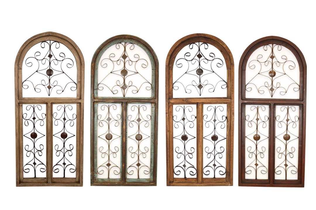 Barcelona Architectural Window-wall-primitive-rustic-garden-farmhouse ...
