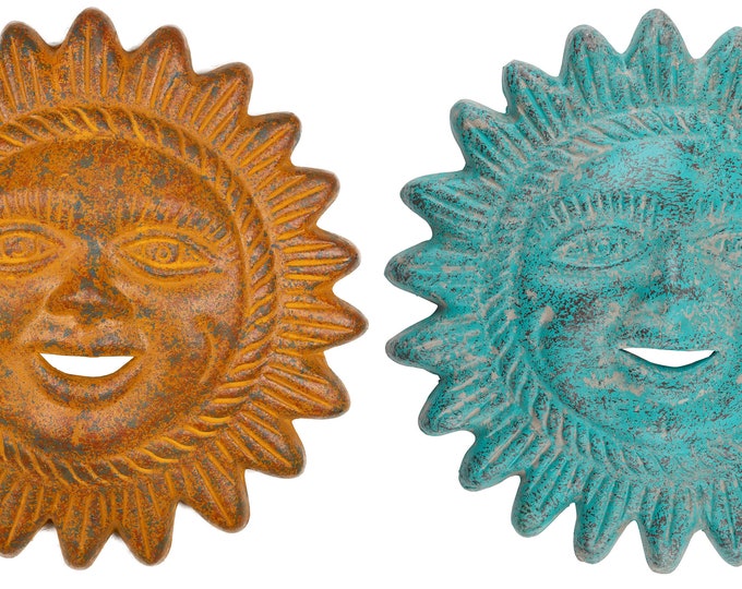 Vintage Sun Ceramic Wall Decor / Wall Hanging / Outdoor Art - Etsy