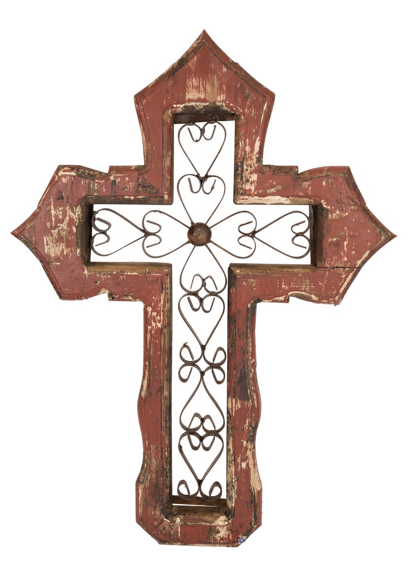 San Antonio Wall Cross-wall Decor Art-wood-handmade-18x26-wall-wood ...