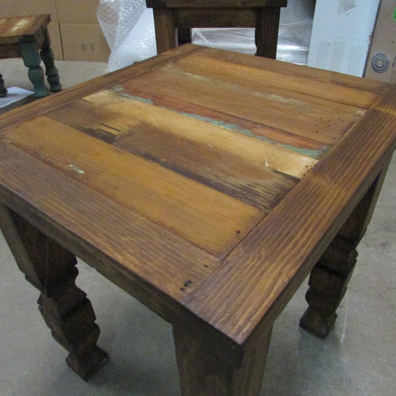 Rustic End Tables - Etsy