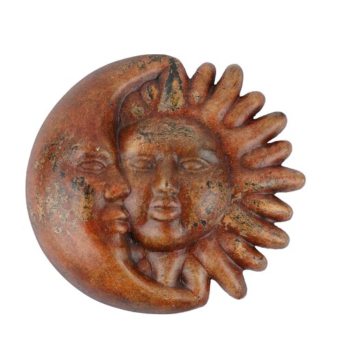 Cheeky™ Clay Sun-13 Inches-hand Painted-garden-handmade-garden - Etsy