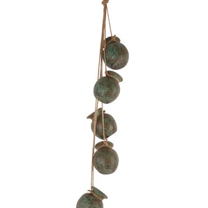 Stringy Pots™-hanging Ristra-hand Painted-garden-clay-handmade-7w X 29h ...