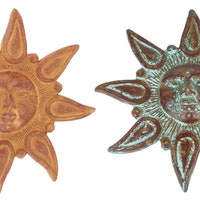 Happy Sun Face Tile - Etsy