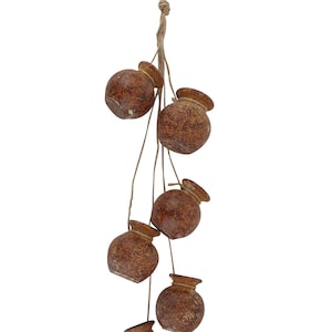 Stringy Pots™-hanging Ristra-hand Painted-garden-clay-handmade-7w X 29h ...