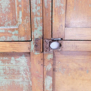 Antique Pair Carved Mexican Old Doors-glass-#431-primitive-rustic-35x78 ...