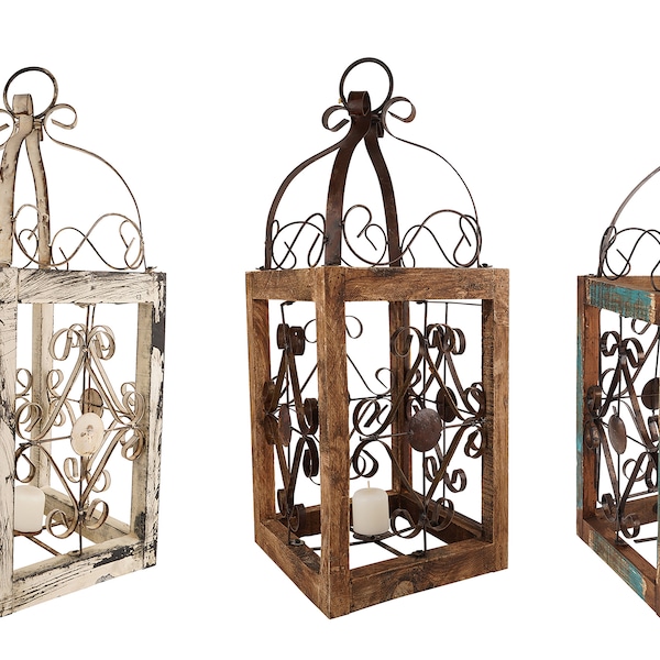 Wood Lanterns - Etsy