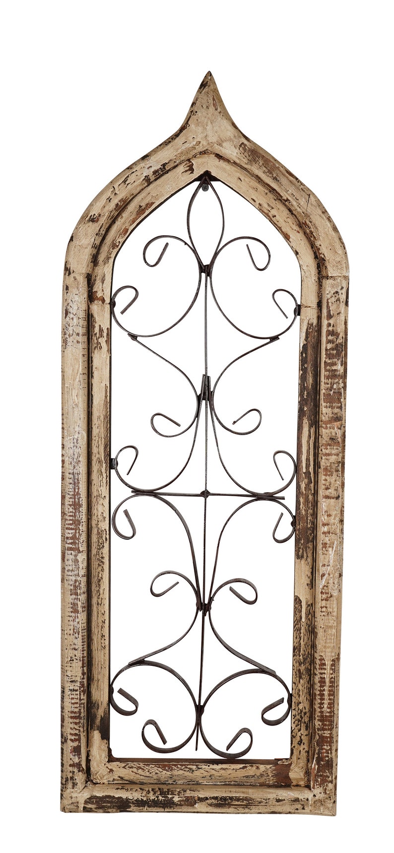 Salem Architectural Wall Decor Window-primitive-rustic-garden-patio ...