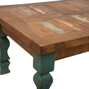 Reclaimed Wood Coffee Table-western-vintage Look-rustic-handcrafted ...