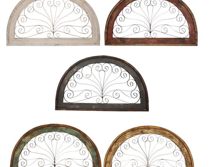 Sunburst Window Frame semi-circle - Etsy