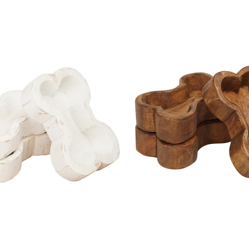 Wood Dog Bowl Stand - Etsy