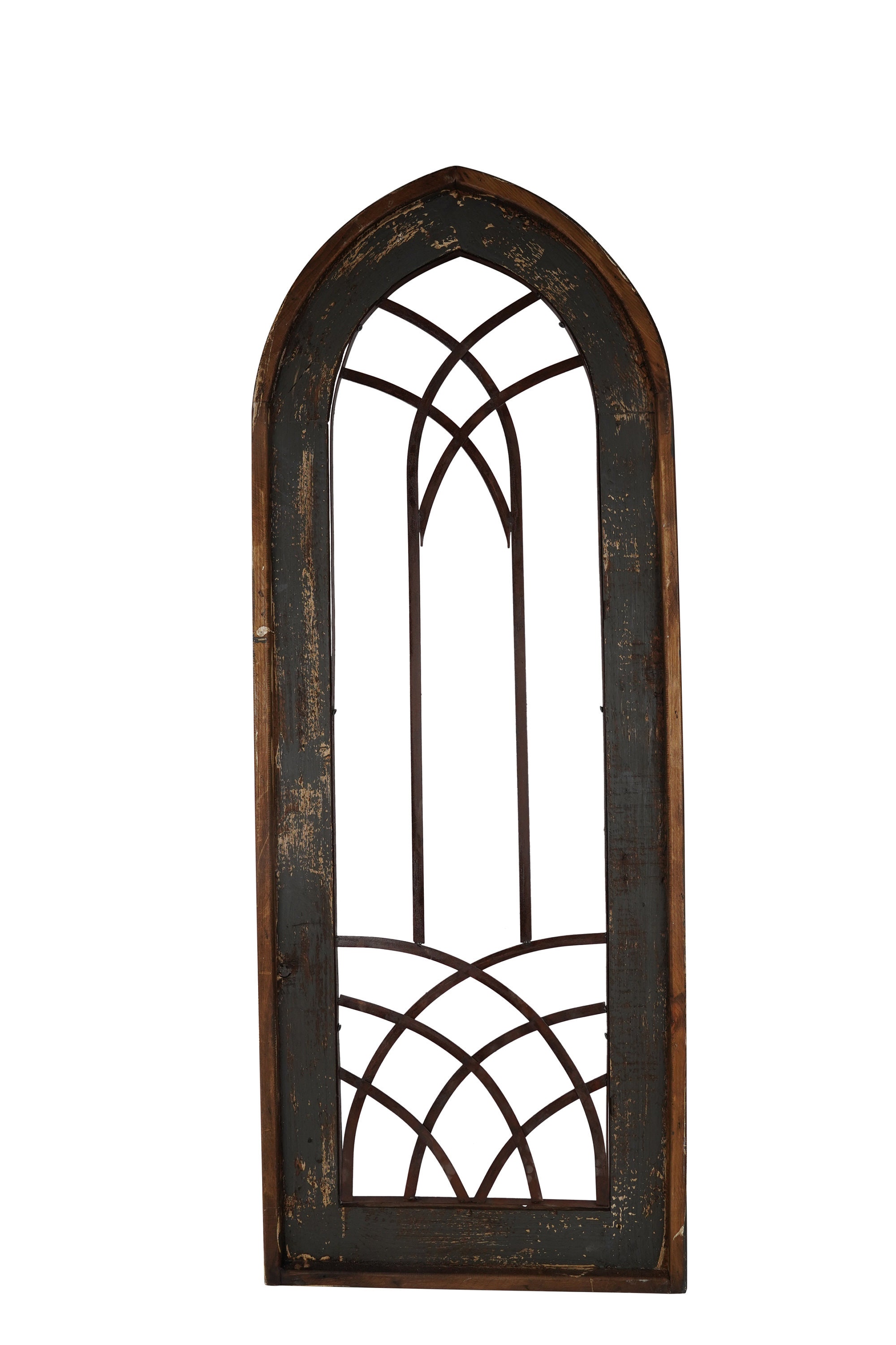 Valeria Wall Decor Architectural Window-20x50 Inches-primitive-rustic ...