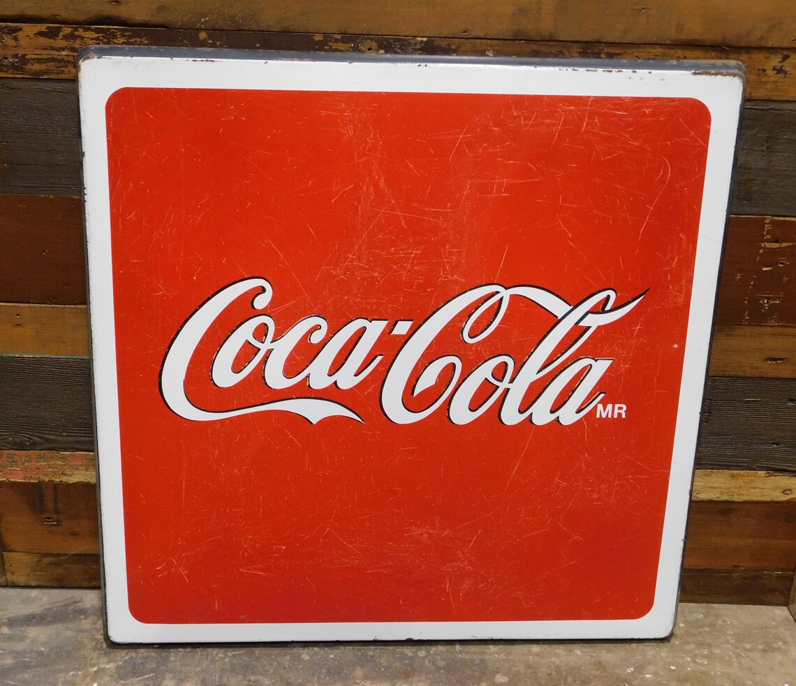 Coca Cola Metal Table Porcelain Tops-#29-mexican-restaurant-bar-30x30 ...