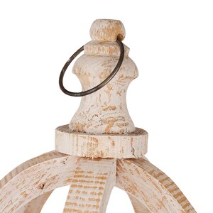 Richmond Round Farmhouse Wood Lantern-12x28 Inches-farmhouse-primitive ...