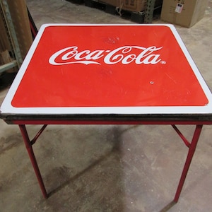 Coca Cola Metal Table Porcelain Complete5-mexican-restaurant Bar-30x30 ...