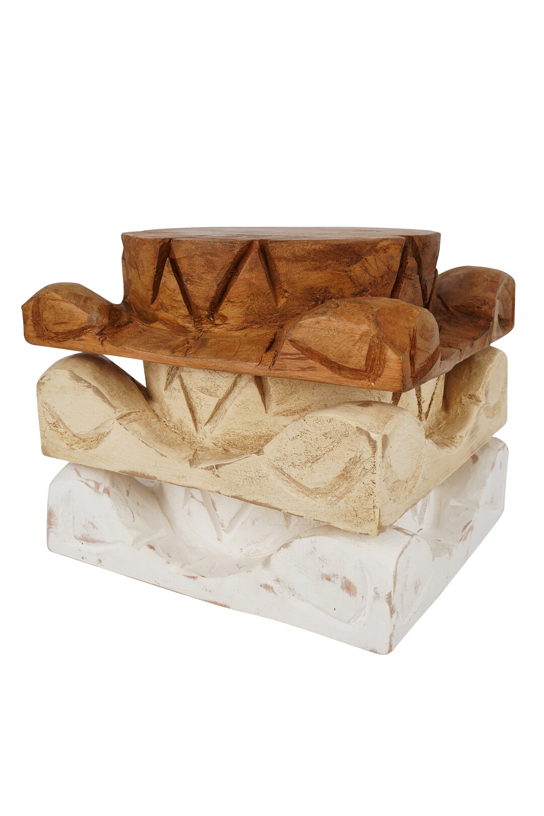 Farmhouse Large Wooden Cake Stand-display-primitive-rustic-15x15x3.5 ...