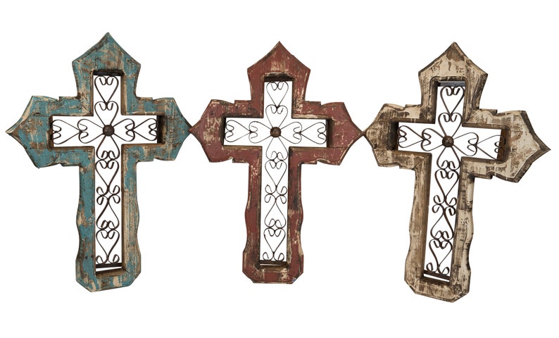 San Antonio Wall Cross-wall Decor Art-wood-handmade-18x26-wall-wood ...