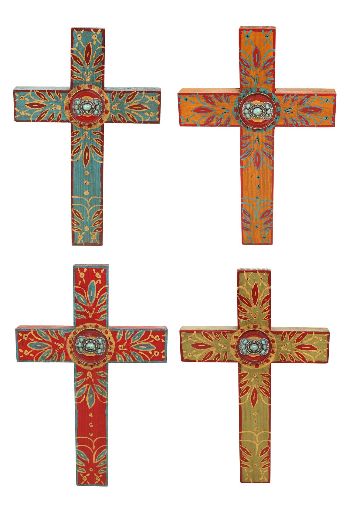 Concho Cross-11x17 Inches-mexican Folk - Etsy