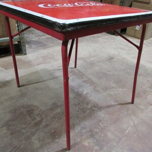 Coca Cola Metal Table Porcelain Complete-mexican-restaurant Bar-30x30 ...
