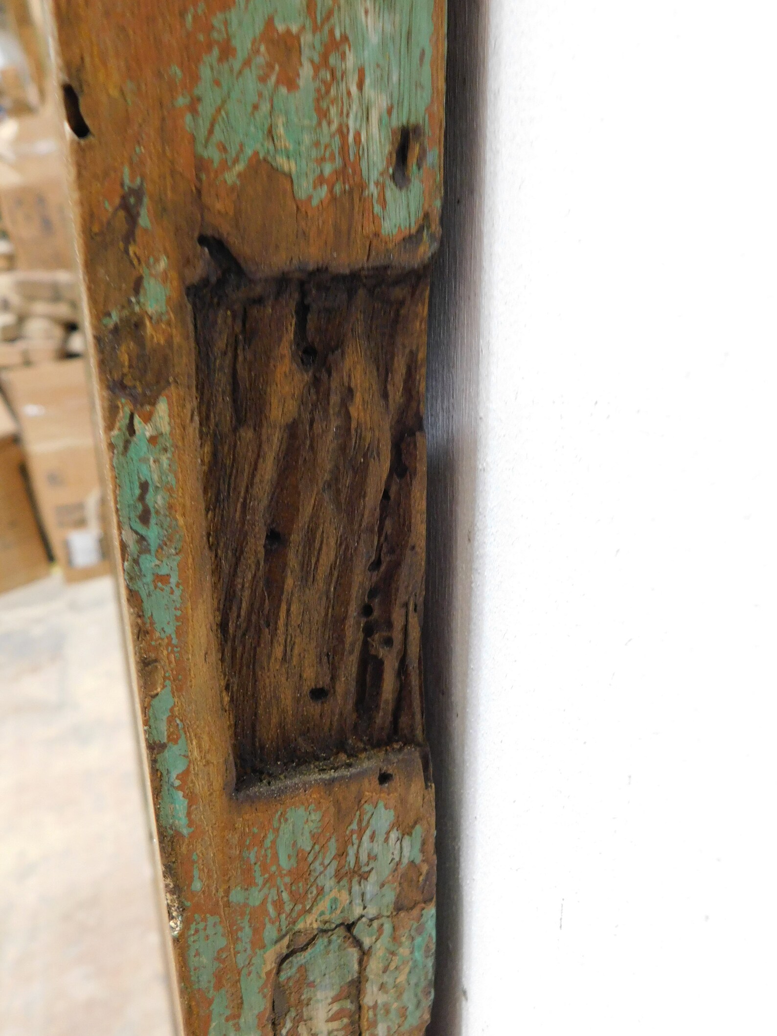 Antique Pair Carved Mexican Old Doors-#400-glass-primitive-rustic-35x78 ...