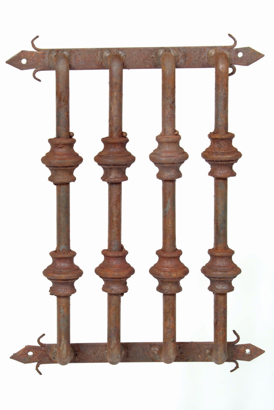 Rustic Door Hardware- Iron Speakeasy Window Grate #1-mexican-iron-hand ...