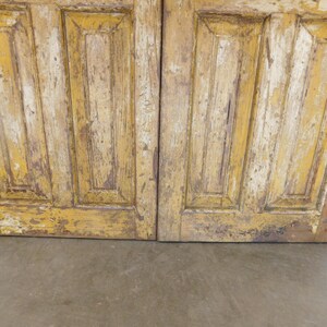 Antique Pair Mexican Old Doors #87-rustic-43.5wx80lx1.5d Inches ...